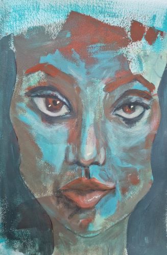 Turquoise and Mars Red Oxide – Thrummie Bizzum